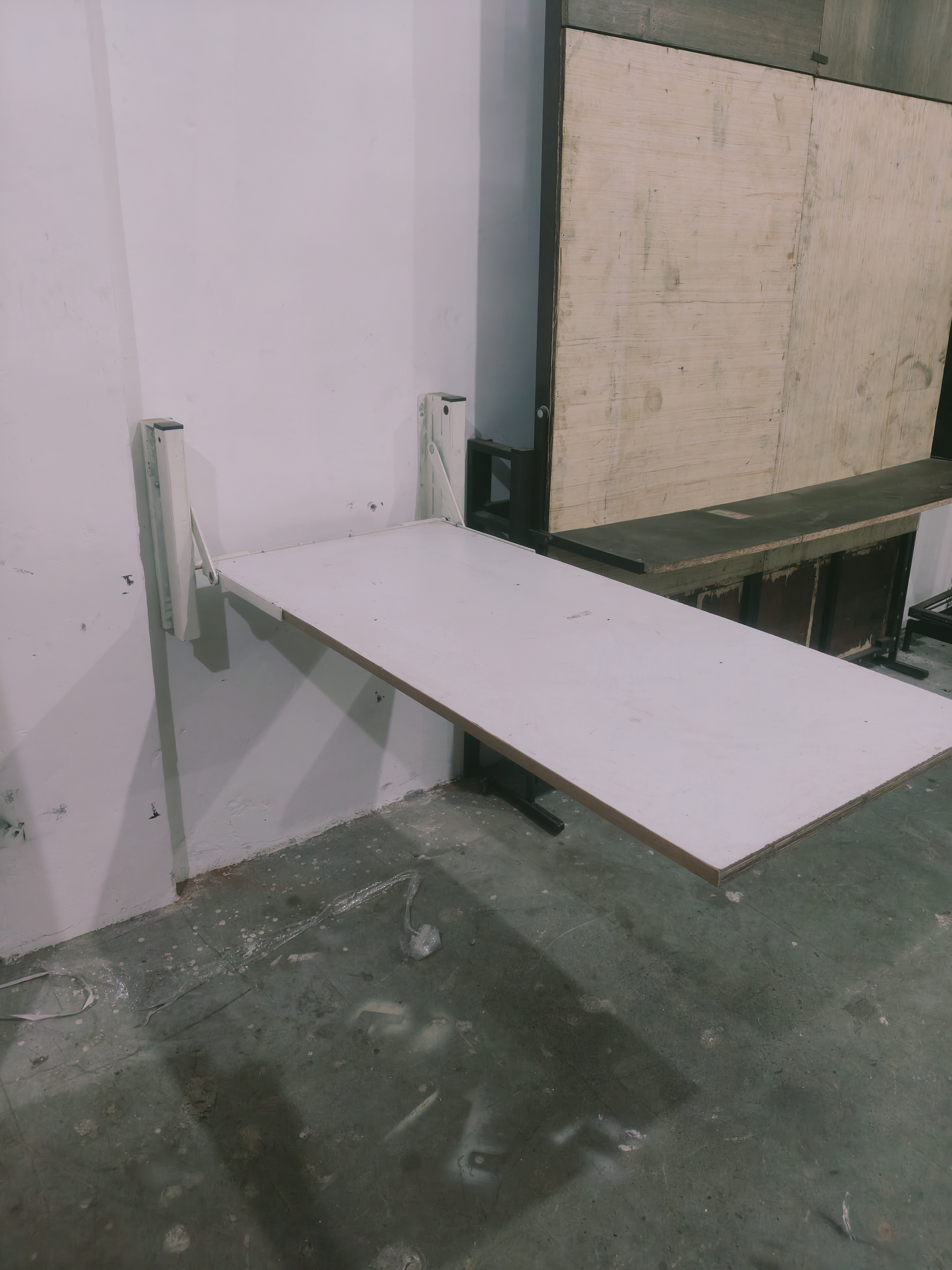 Wall Folding Dining Bracket with Gas spring - Wall Folding Bed Mechanism